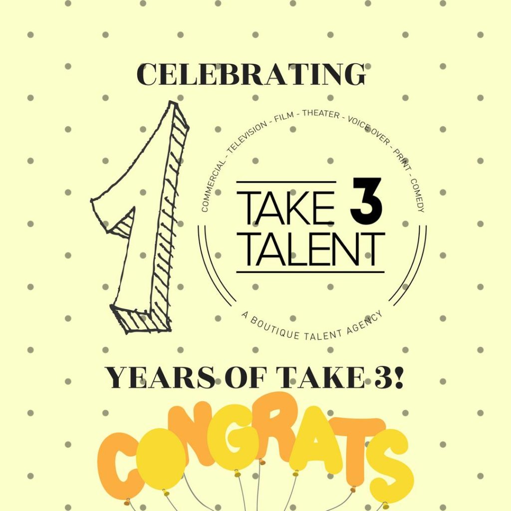 TAKE 3 TALENT 10 YEAR ANNIVERSARY! - Take 3 Talent